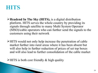 Direct to home - Analysis of Indian Market | PPT