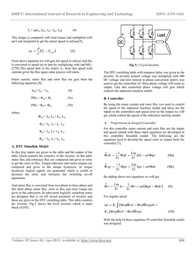 Direct Torque Control Using Neural Network Approach Pdf