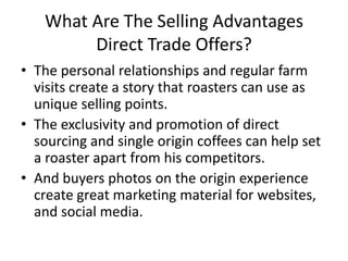 Direct trade coffee presentation | PDF