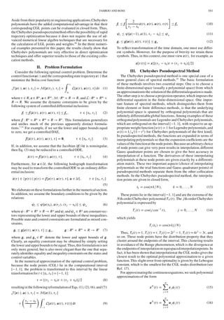 Direct trajectory optimization by a chebyshev pseudospectral method | PDF