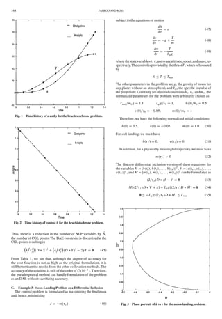 Direct trajectory optimization by a chebyshev pseudospectral method | PDF