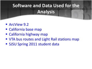 Direct Transit Analysis | PPTX