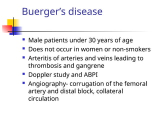 Direct Traumatic gangrene of upper and lower limbs | PPT