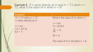 Direct variation | PPTX | Currencies | Economy