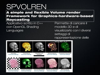 Direct volume rendering pres | PPT | 3-D Graphics | Computer Software and Applications