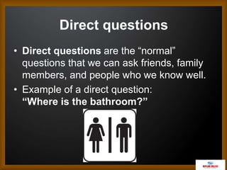 Direct Vs Indirect Questions In Plane English.pptx