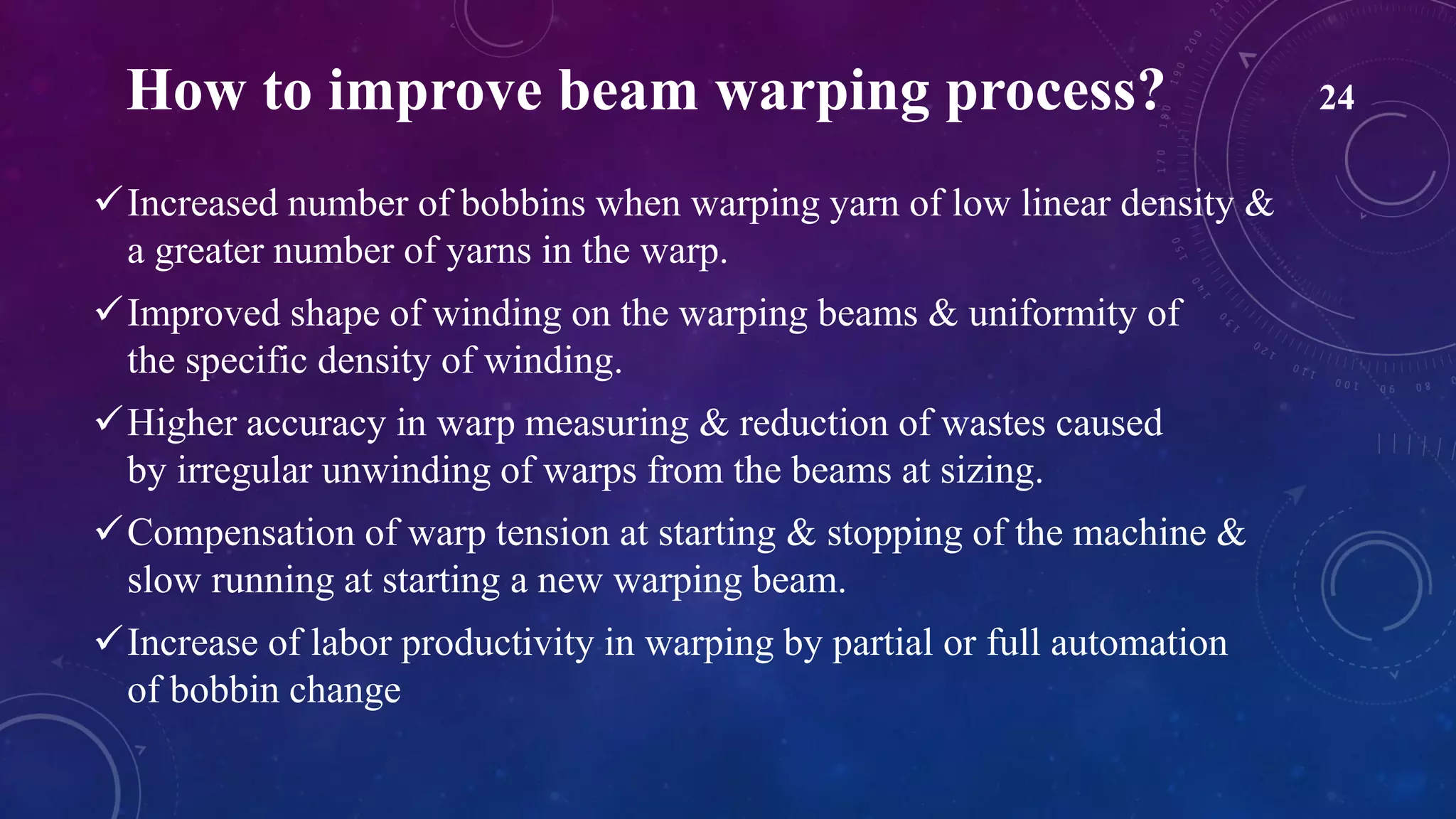 Direct warping power point presentation | PDF