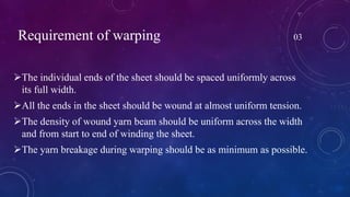 Direct warping power point presentation | PDF