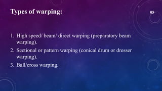 Direct warping power point presentation | PDF