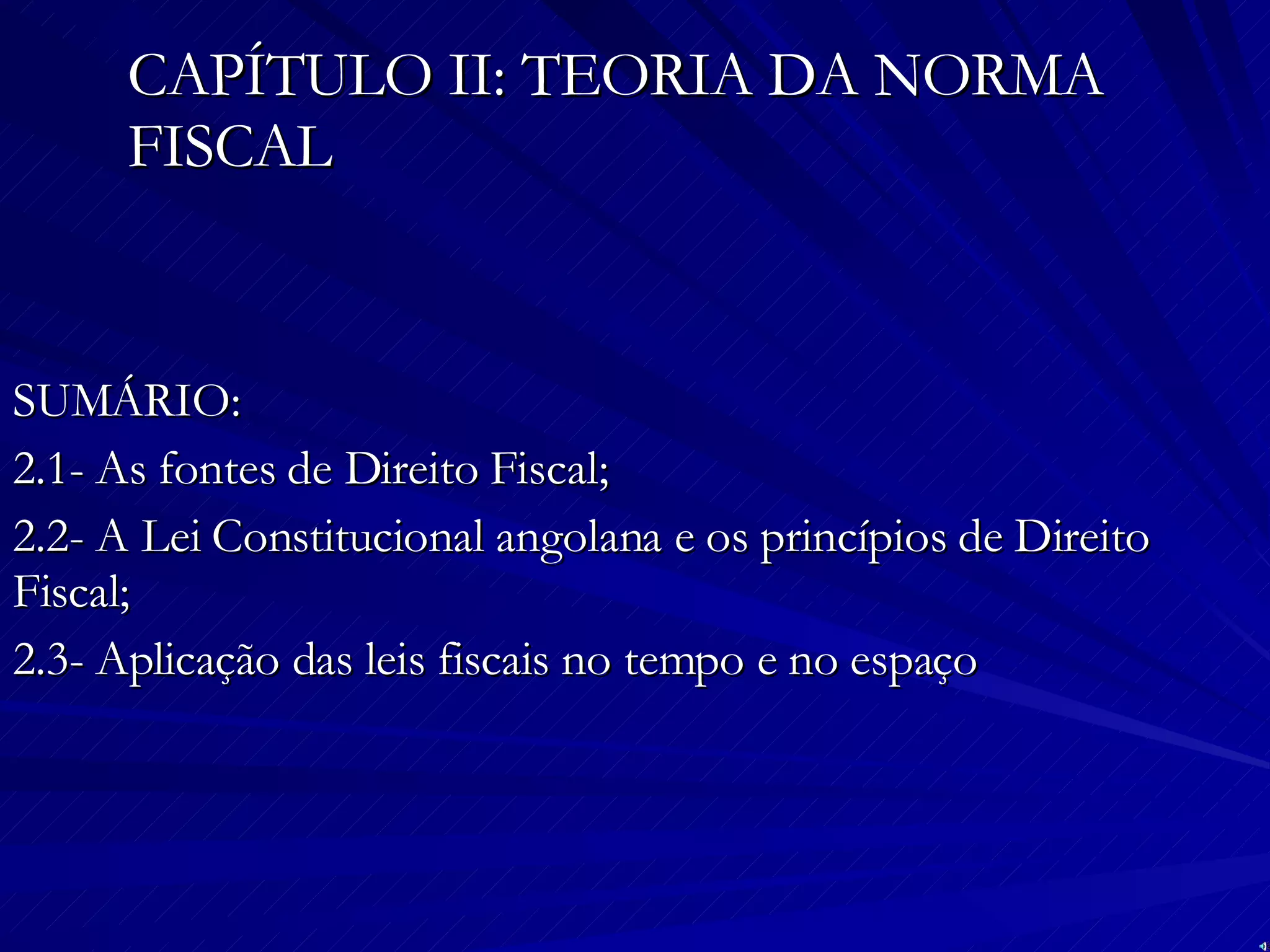 Direito TributáRio E Sistema Fiscal Angolano | PPT