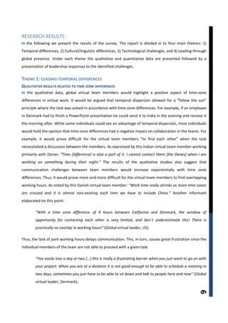 Report on Virtual Collaboration | PDF