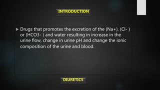 Diuretics | PPT
