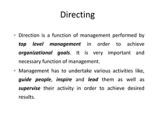 Direting | PPTX