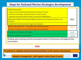 Direttiva quadro sulla strategia per l’ambiente marino | PPT