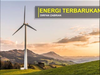 Energi Terbarukan | PPTX