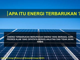 Energi Terbarukan | PPTX