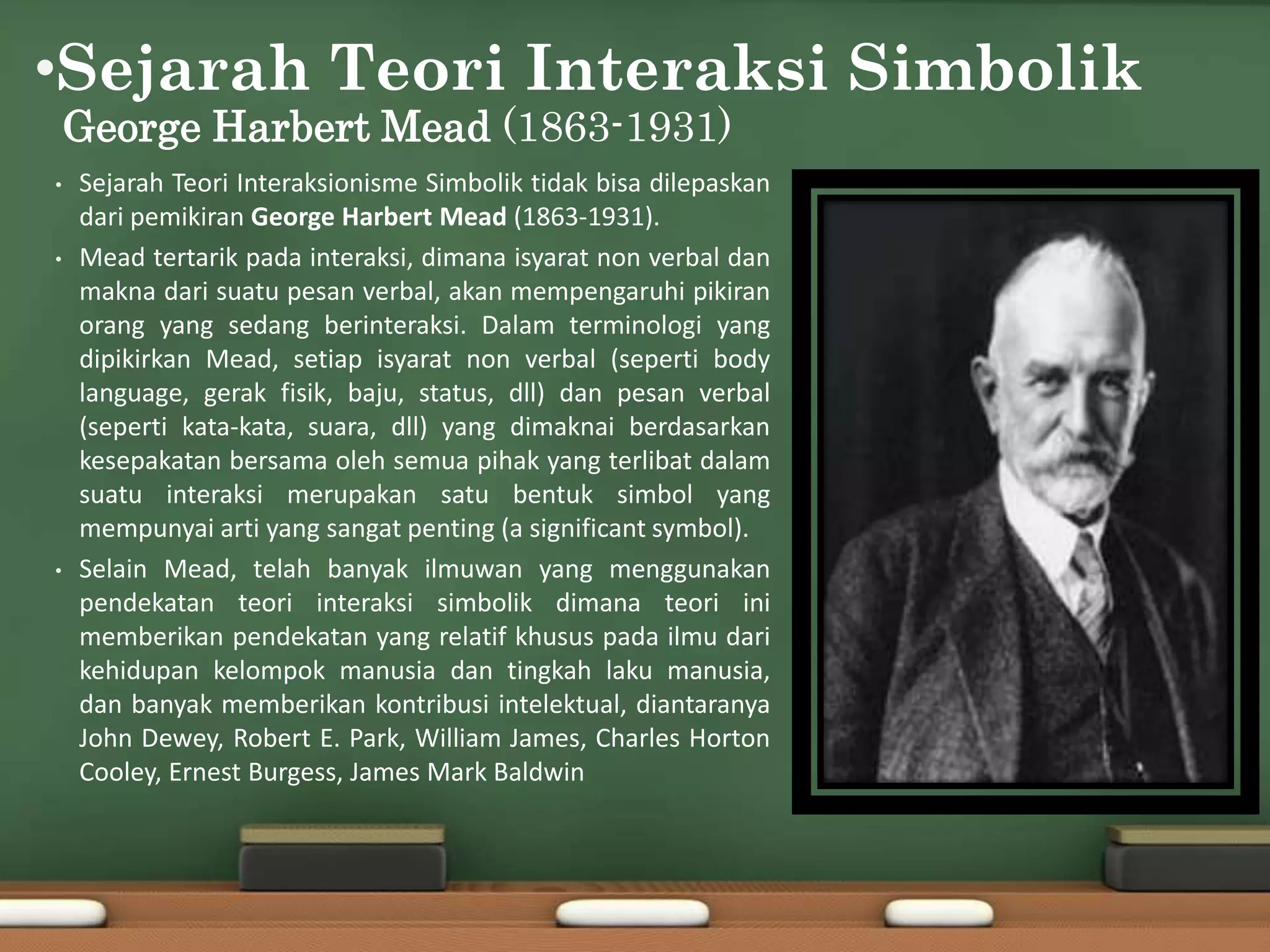 Diri dan pesan (teori interaksi simbolik) | PPTX