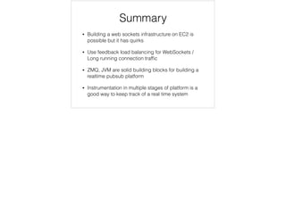 Building and Scaling a WebSockets Pubsub System | PPT