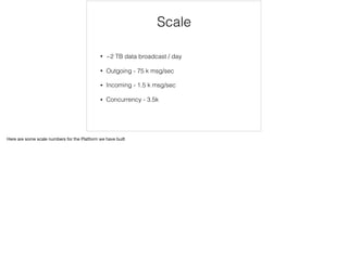 Building and Scaling a WebSockets Pubsub System | PPT