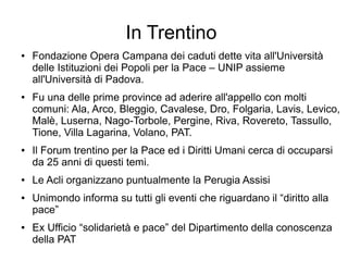 Diritto alla pace | PPT