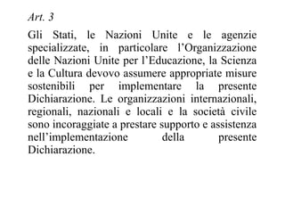 Diritto alla pace | PPT