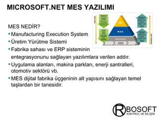 Mes Scada ERP Entegrasyonu | PPT