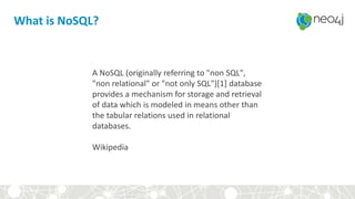 GraphTalks Rome - Selecting the right Technology | PPT