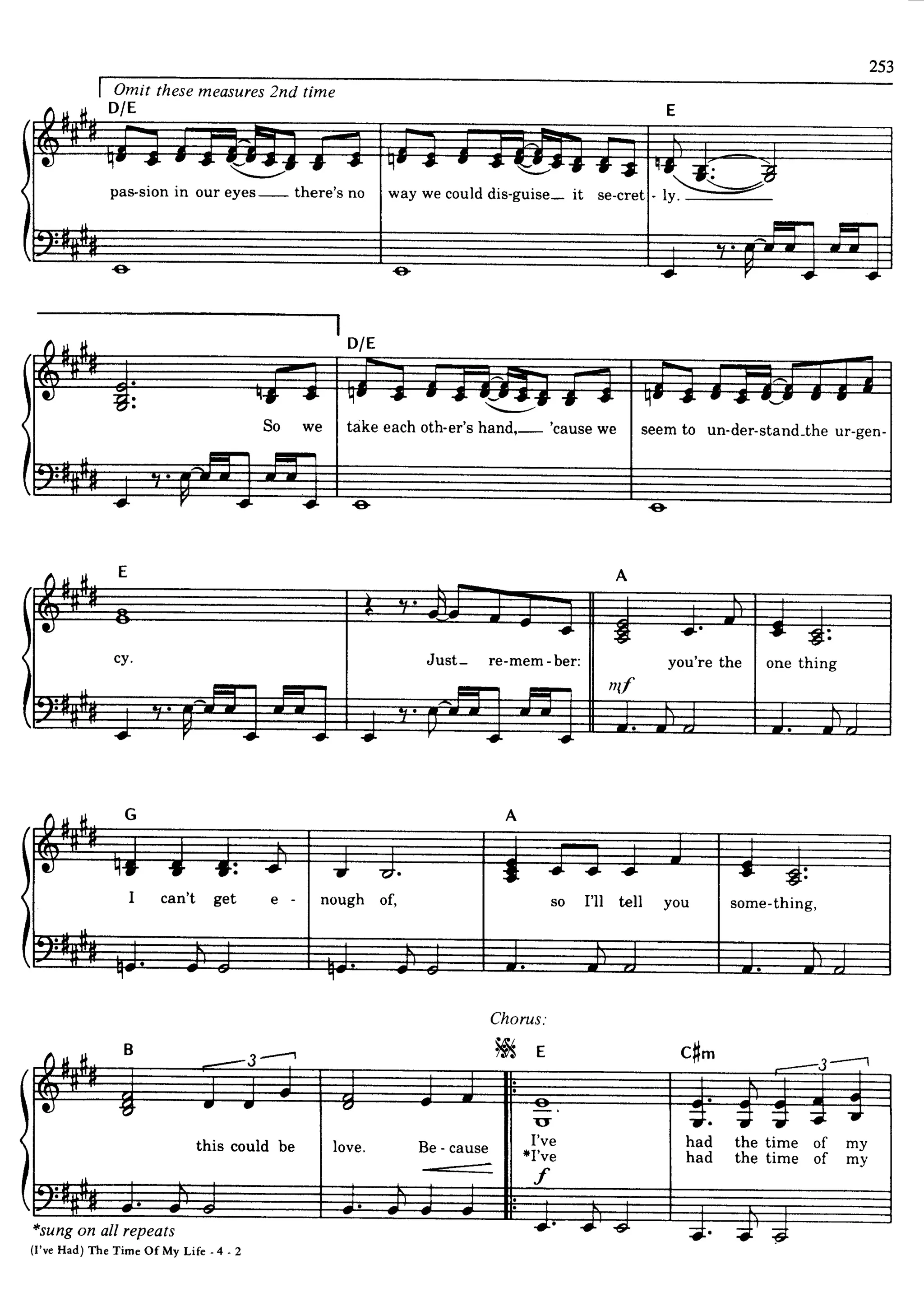 (Dirty dancing) franke previte the time of my life | PDF