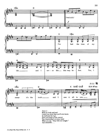 (Dirty dancing) franke previte the time of my life | PDF