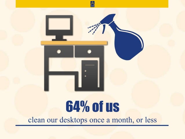 Dirty desk facts - is your desk a germ hotspot? | PPT
