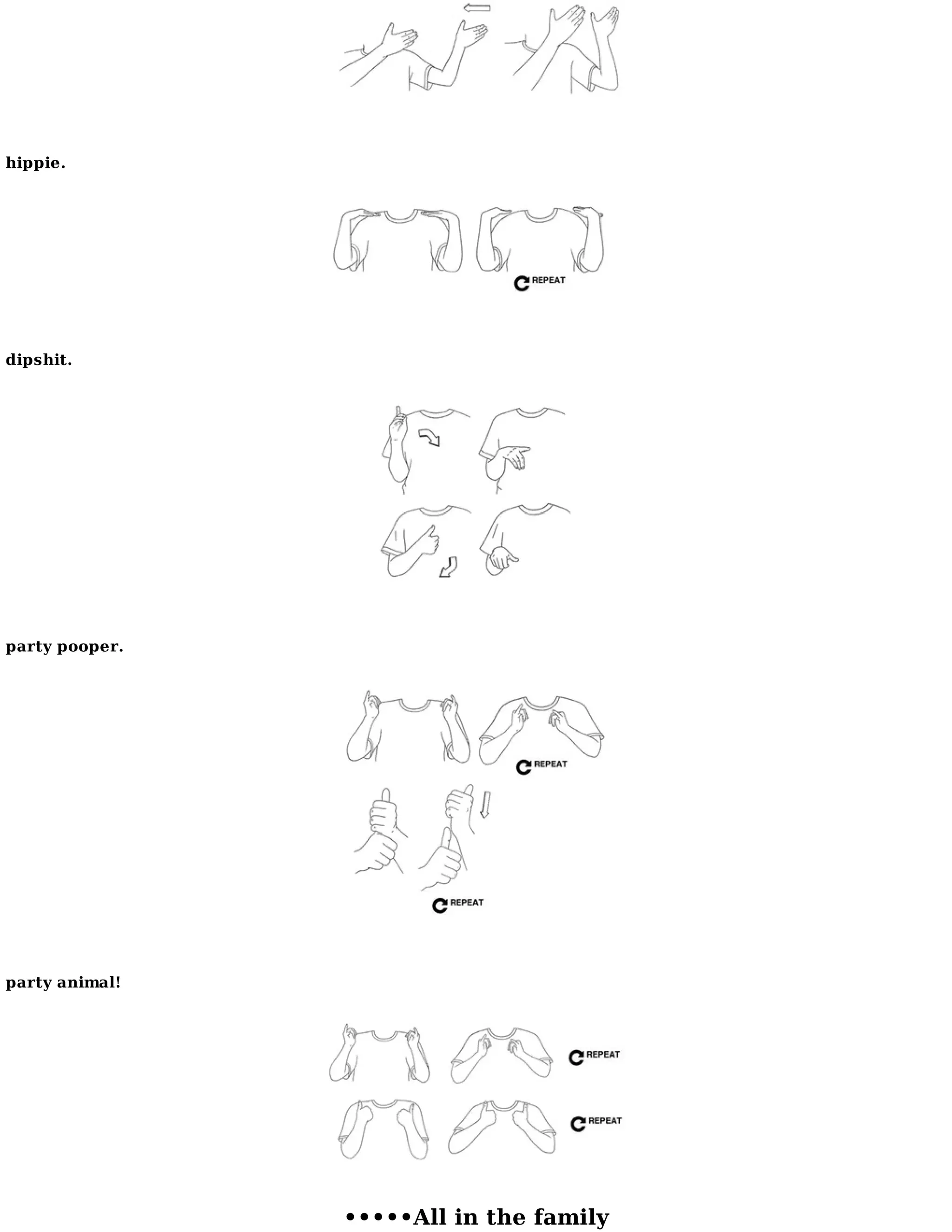 Dirty sign language | PDF