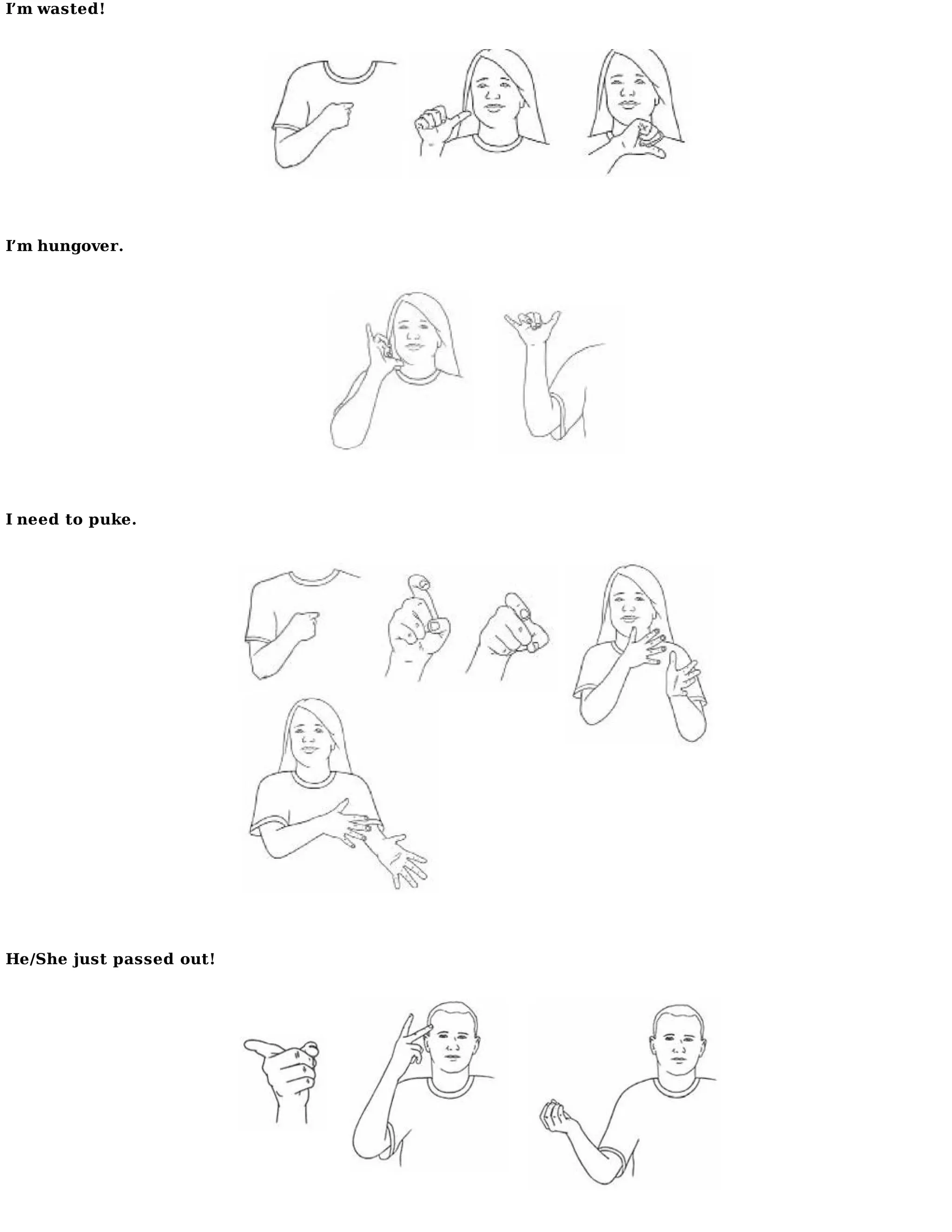 Dirty sign language | PDF