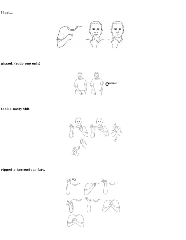 Dirty Sign Language Dirty Sign Language