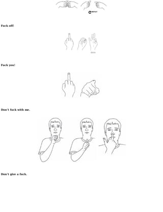 Dirty Sign Language