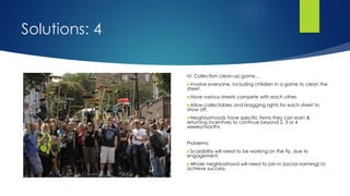 Dirty streets gamification | PDF