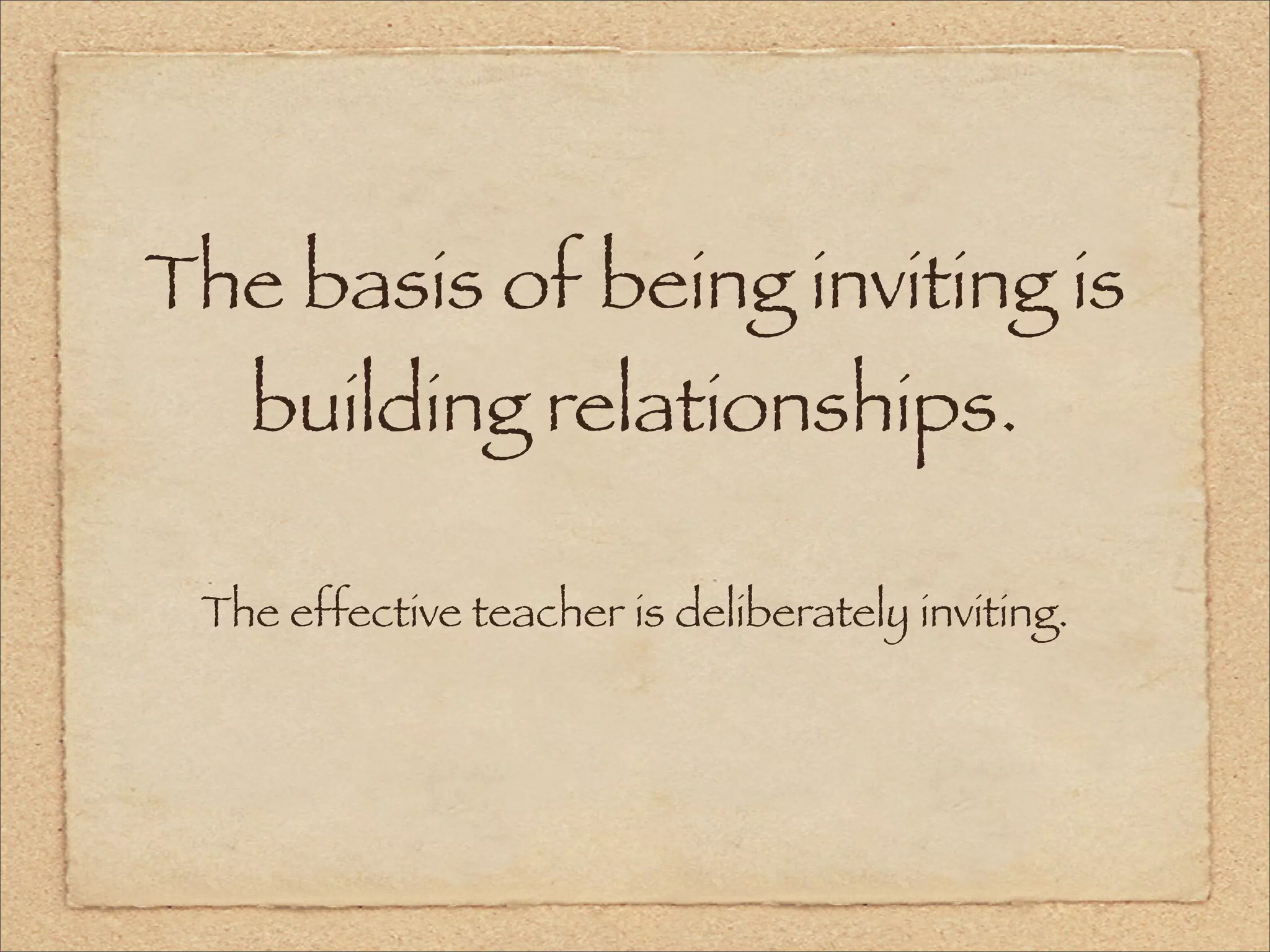 Inviting/Disinviting Language | PDF