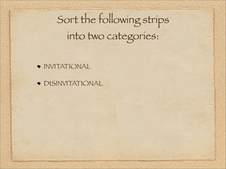 Inviting/Disinviting Language | PDF