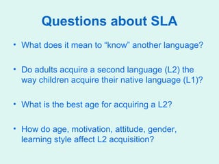 Dis Connections. Sla Theories | PPT