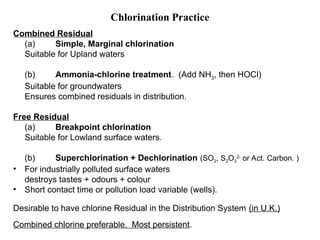 Dis211_0203 Disinfection of water as per | PPT
