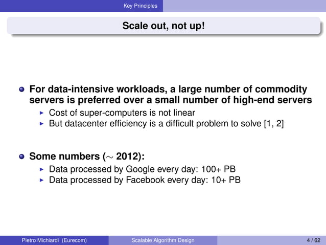 Scalable Algorithm Design With Mapreduce Ppt