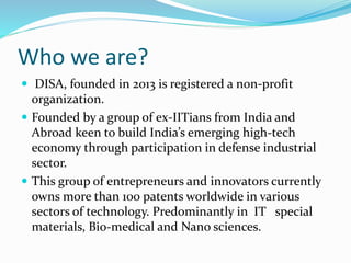 A DISA Presentaion | PPTX