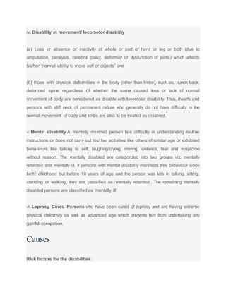 Disabilities | PDF
