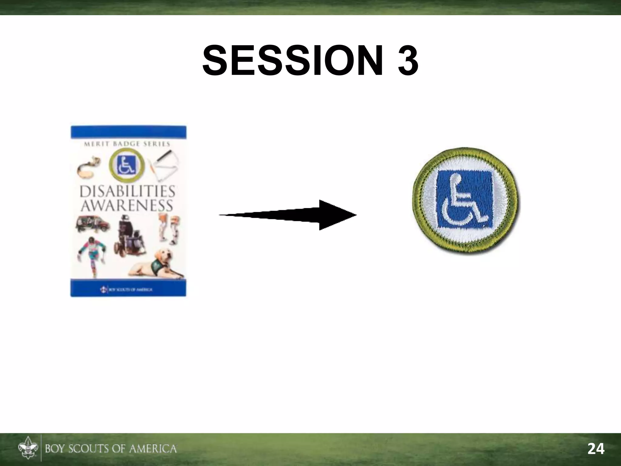 Disabilities Awareness Merit Badge | PPTX