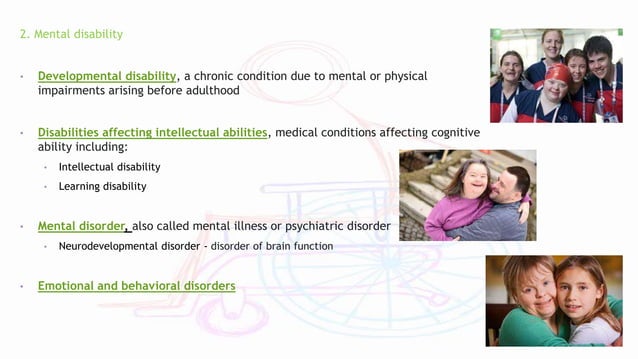 Disability ,Impairment and handicap | PPTX | Physical Therapy | Wellness