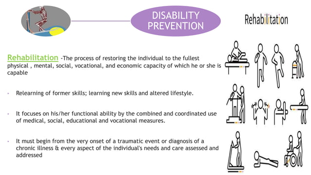 Disability ,Impairment and handicap | PPTX | Physical Therapy | Wellness
