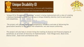 Disability ,Impairment and handicap | PPTX