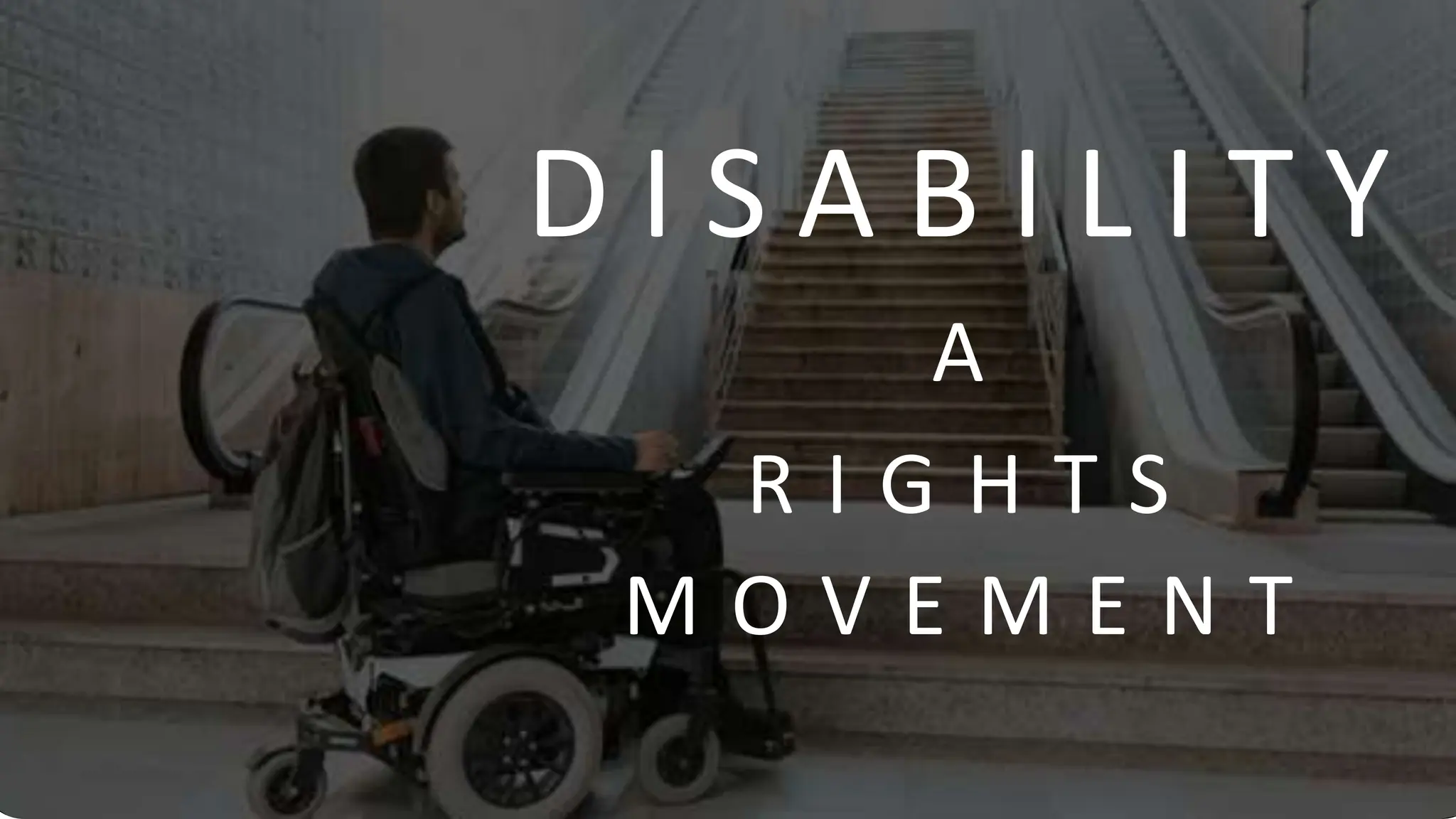 Disability: A Rights Movement | PPTX