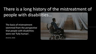 Disability: A Rights Movement | PPTX