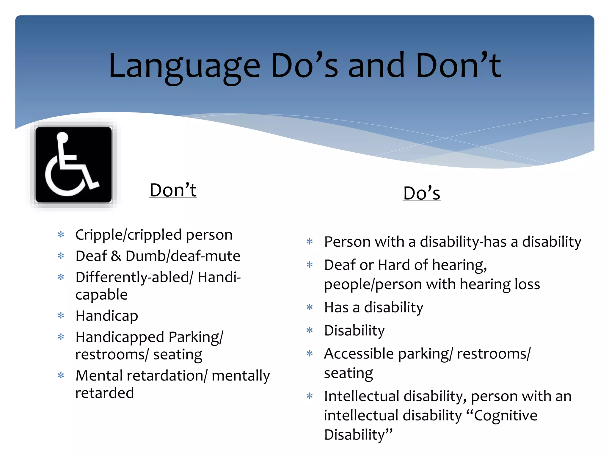 Disability awareness-presentation rubel | PPTX