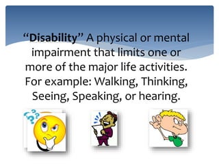 Disability awareness-presentation rubel | PPTX